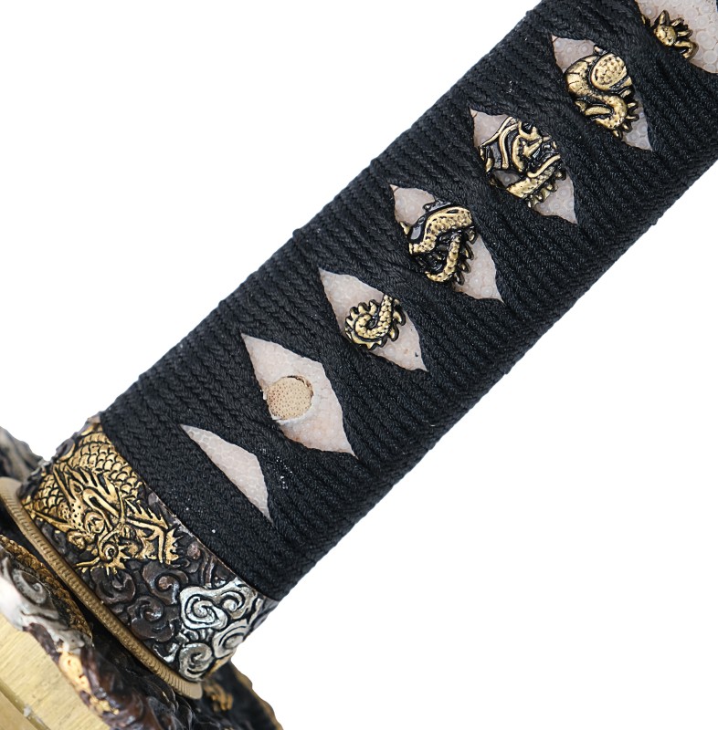 Tamahagane Samurai Schwert- Katana Soshu Kitae gefaltet